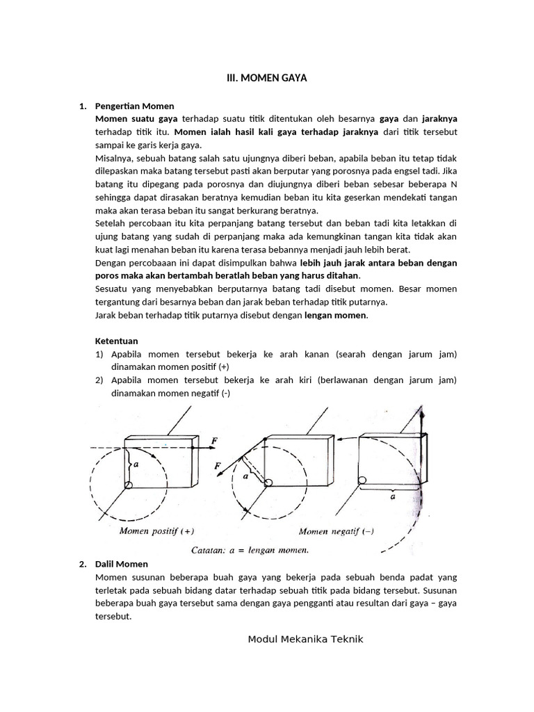 Mekanika Teknik | PDF