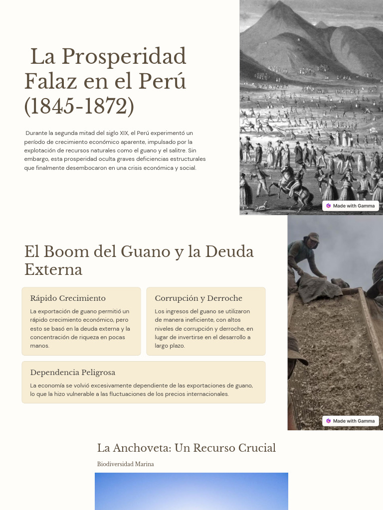 Aprendizaje de La Prosperidad Falaz en El Perú | PDF | Perú | Política