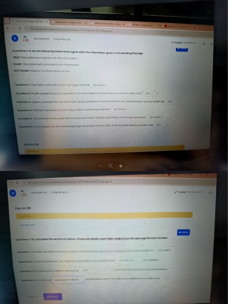 Listening Prac 1 | PDF