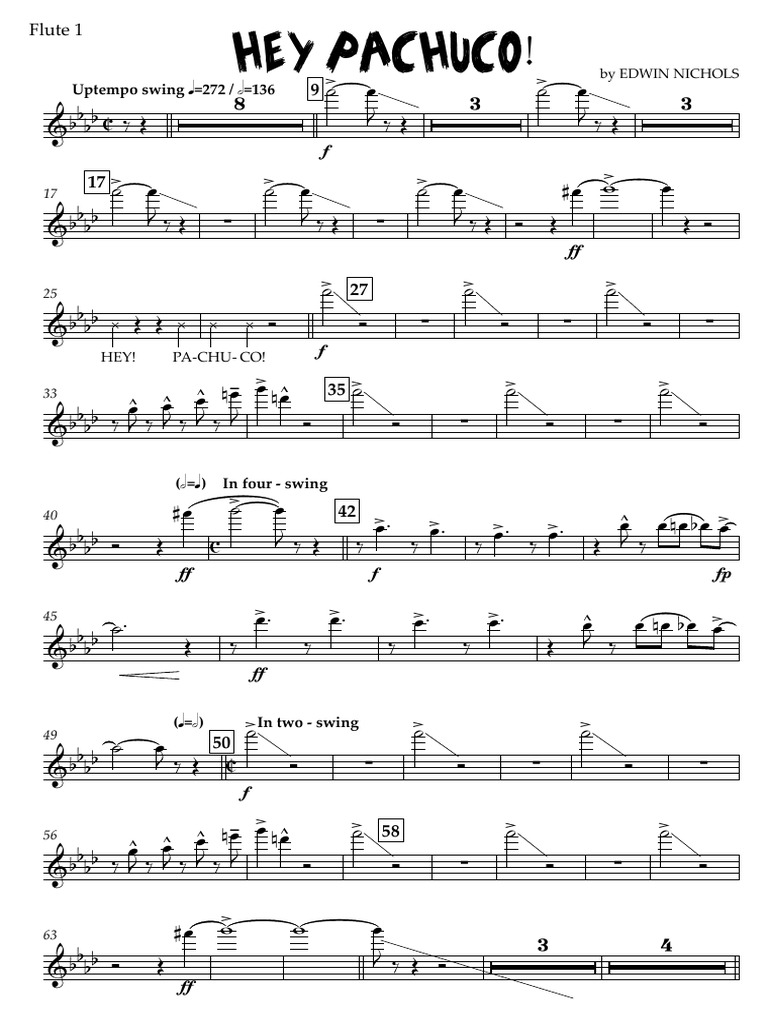 01 - Flute 1 | PDF