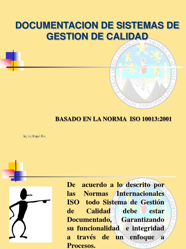 Curso Documentacion Iso 10013 | PDF | Gestión de la calidad | Calidad (comercial)
