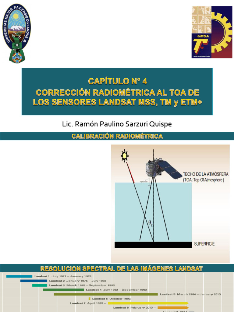 02 Corrección Radiometrica Al Toa l1-l7 | PDF