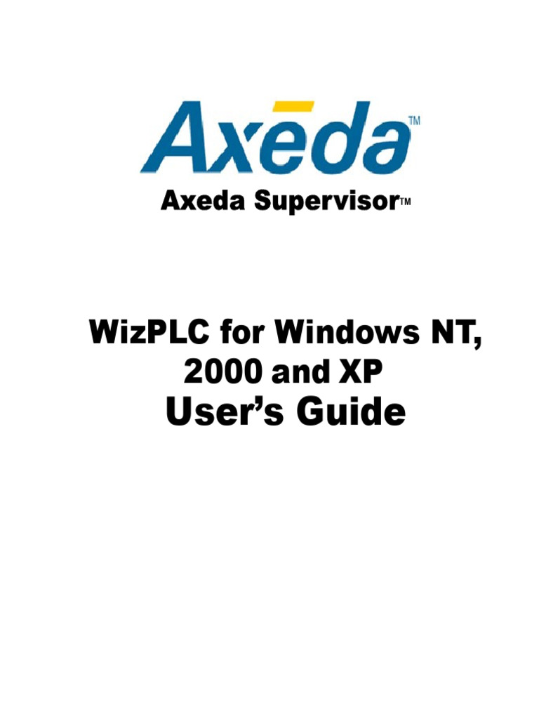WizPLC UserGuide | PDF