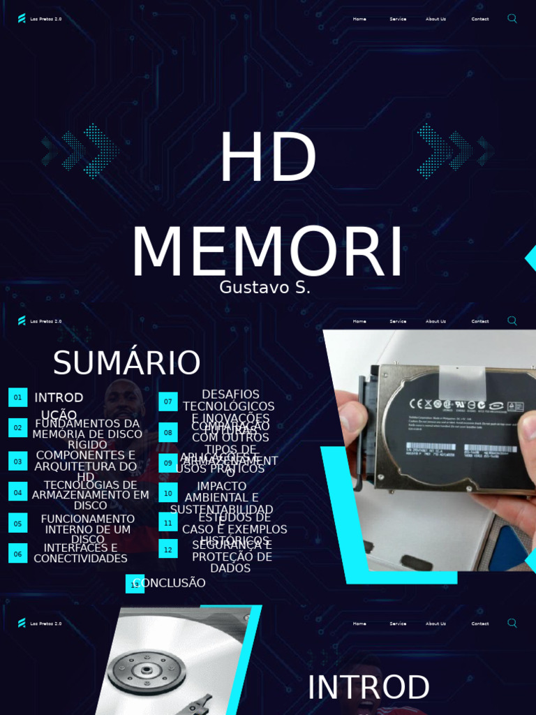 Blue Futuristic Technology Presentation Pdf