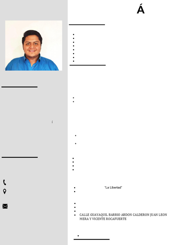 Hoja de Vida Sandro Calán Estrada CV | PDF