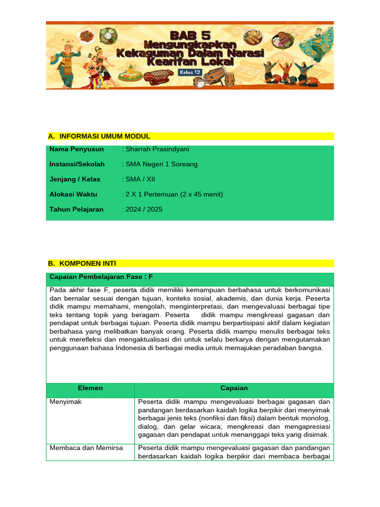 Sharrah - XII - BAB 5 - E5 | PDF | Karier & Perkembangan