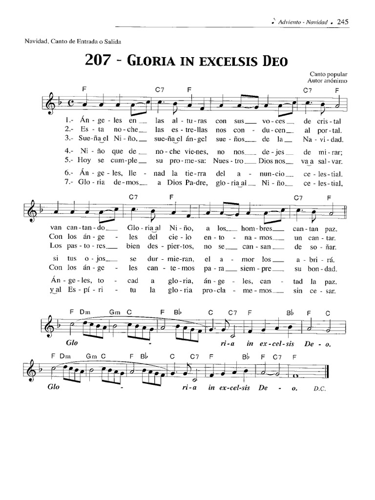 Gloria in Excelsis Deo | PDF