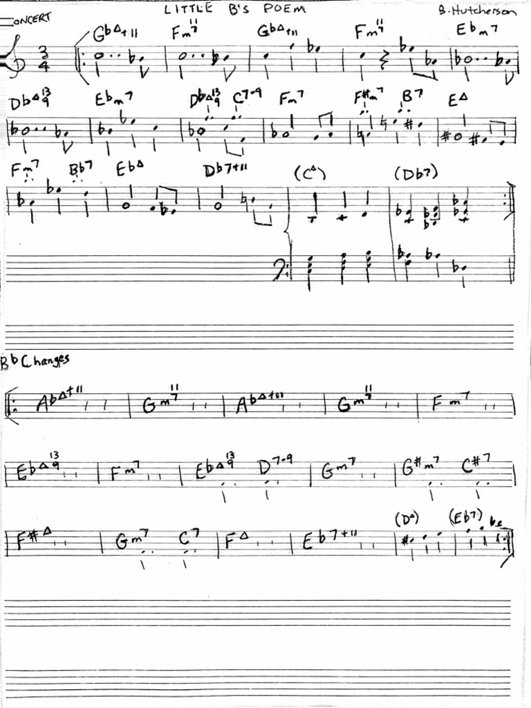 Little B’s Poem _Rhythm | PDF