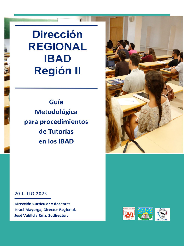 Guía Metodológica de Tutoría, IBAD II Región Julio 2023 (Final) .-1 | PDF