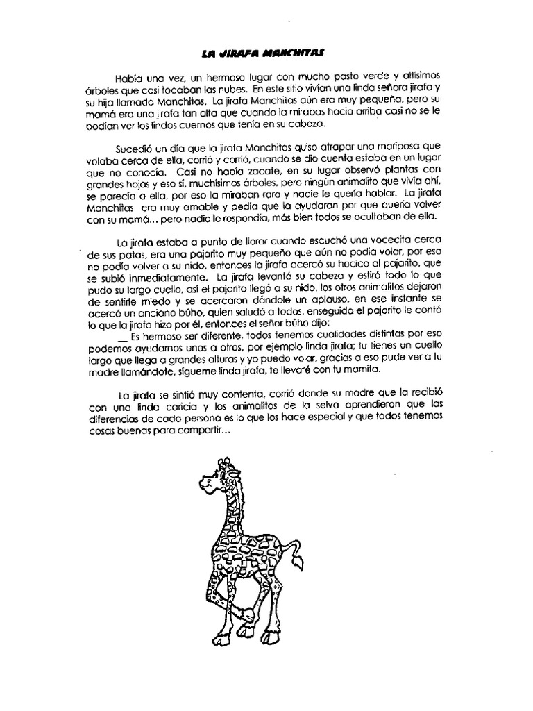 La Jirafa Berta | PDF