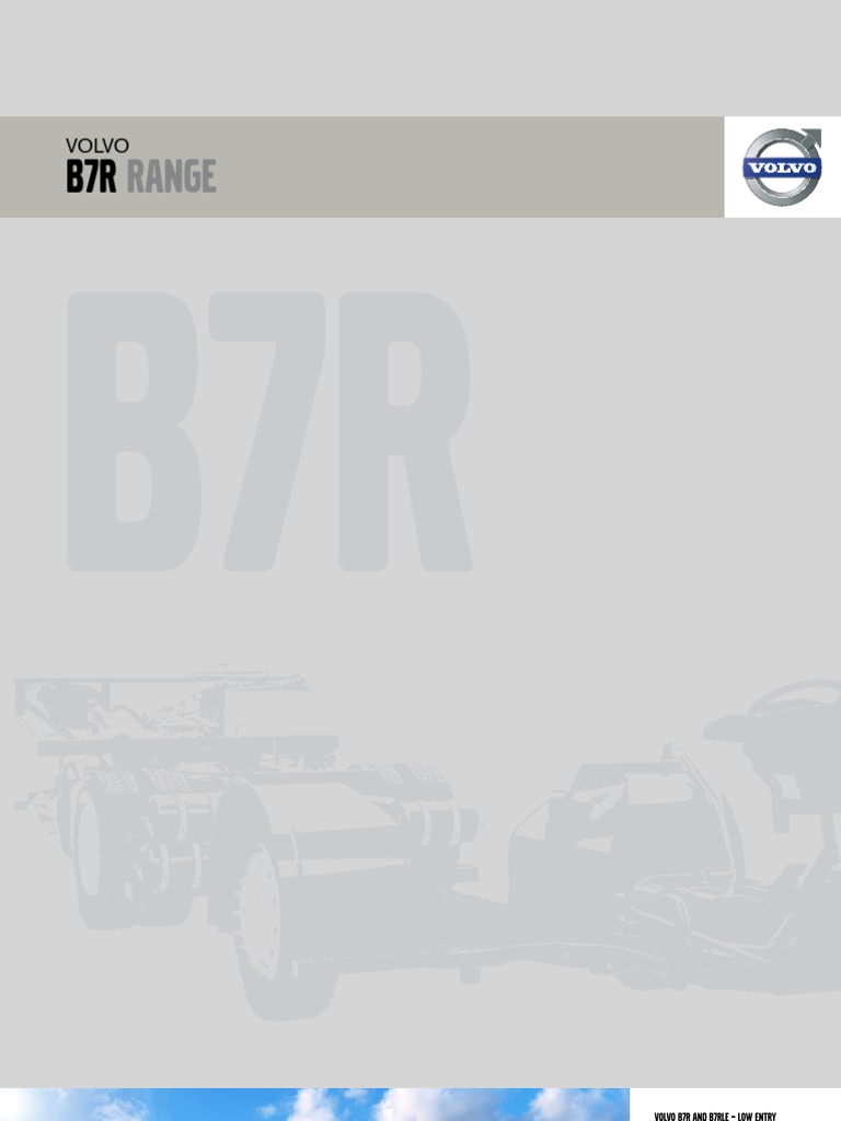 Volvo B7R and B7RLE Bus Overview | PDF | Brake | Automatic Transmission