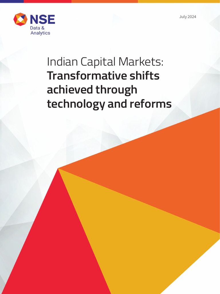 NSE Report Indian Capital Markets Digital | PDF