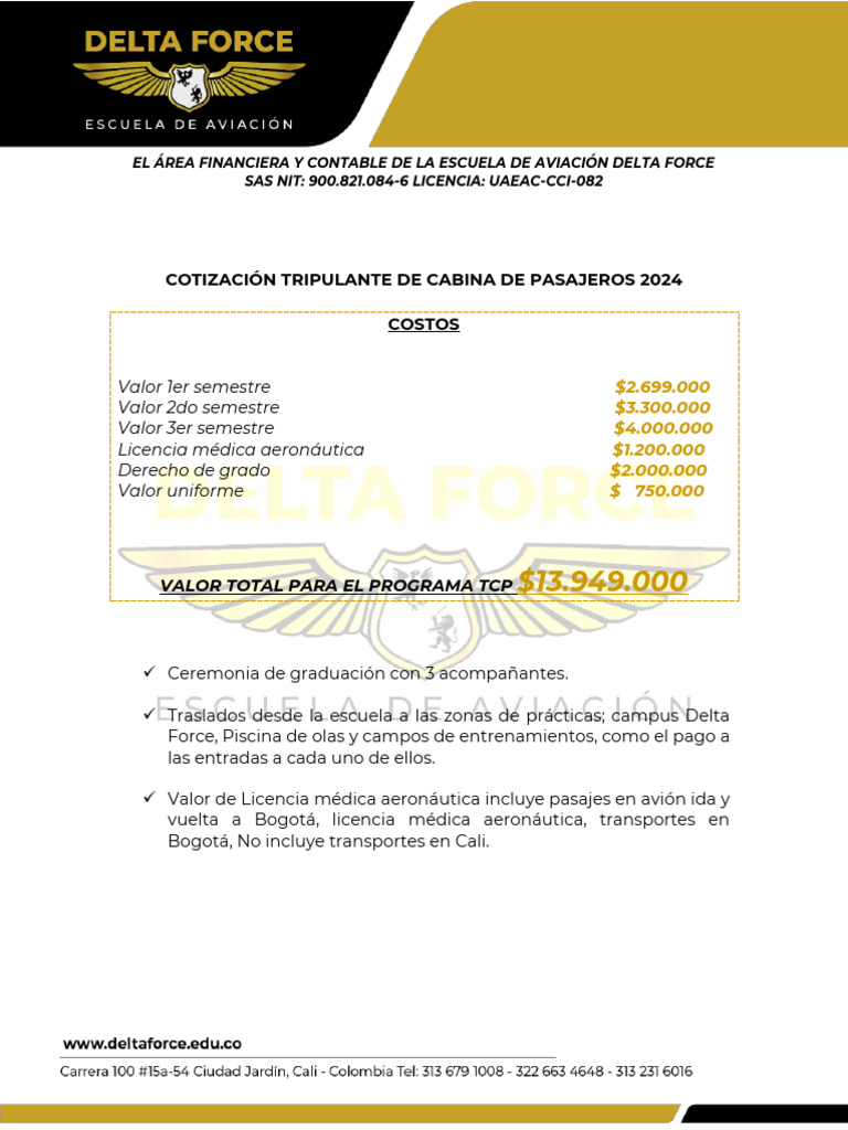 Cotizacion TCP-1 | PDF