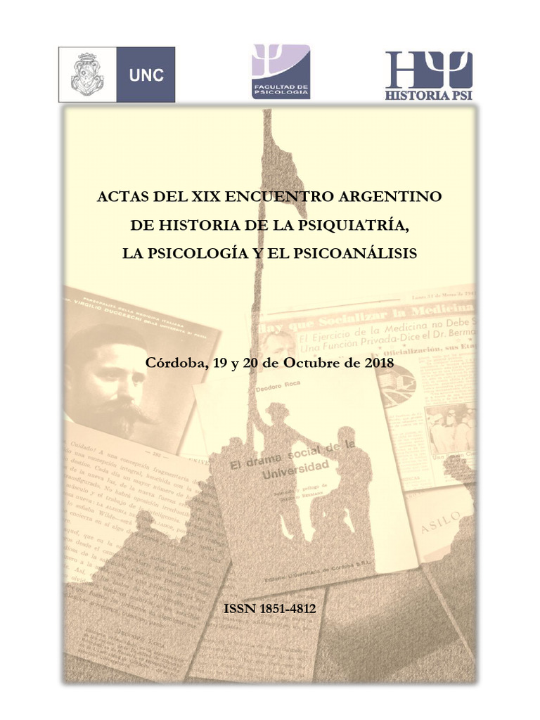 Lescano 2018 Encuentro Histo Psi | PDF