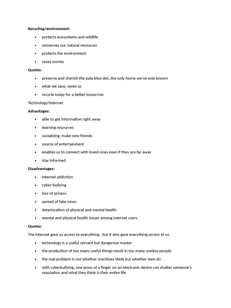 Psle ORAL Notes For English | PDF