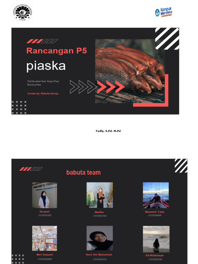 Proyek P5 Babuta Ikan Asap | PDF
