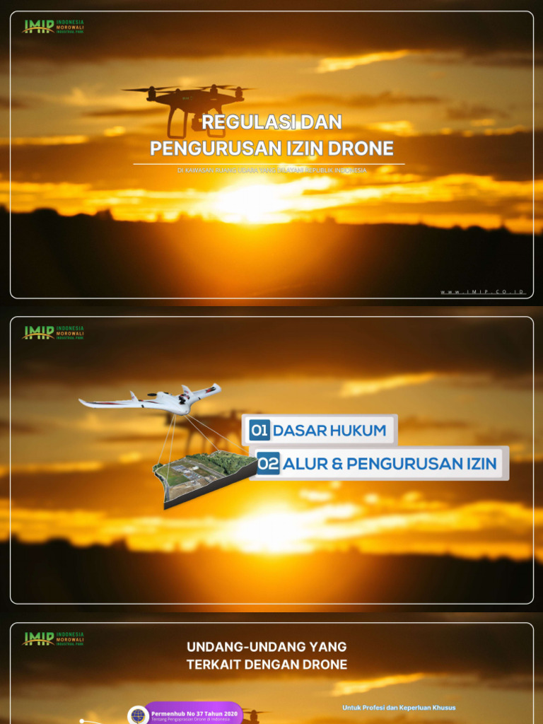 Regulasi Drone Dan Alur Perizinan | PDF