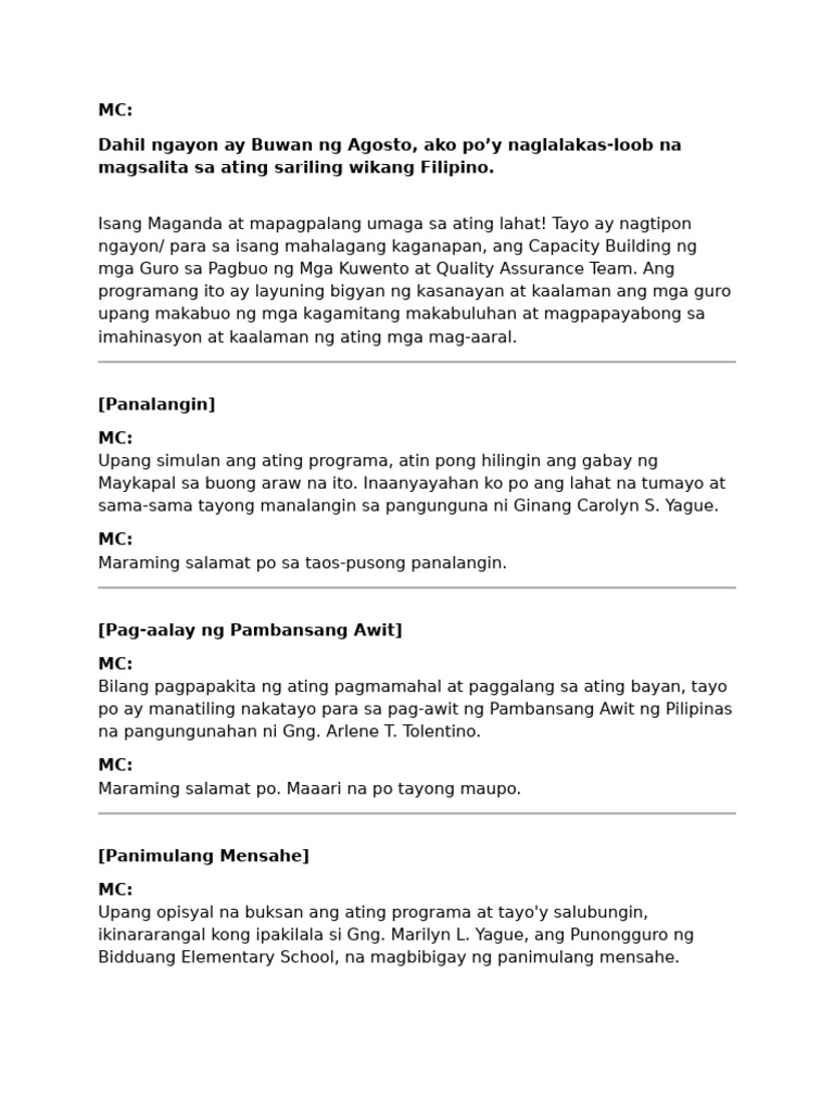 Script | PDF