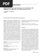 Core Wall System Analysis Example | PDF