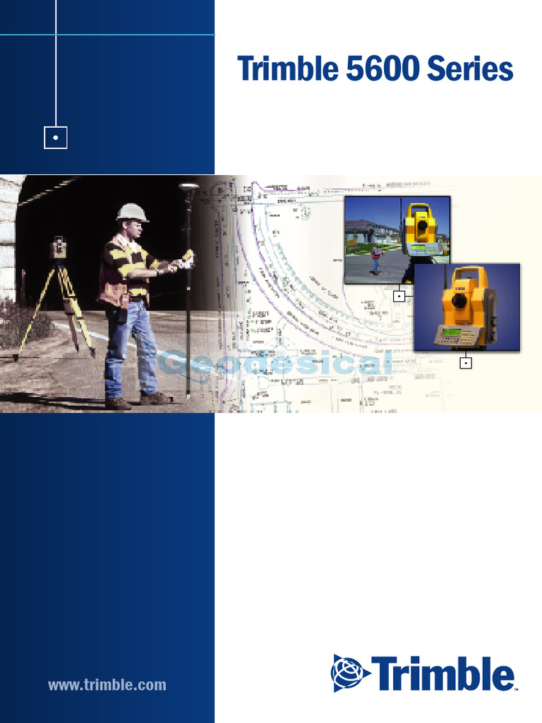 Trimble Manual Estacion Total Serie 5600 en | PDF