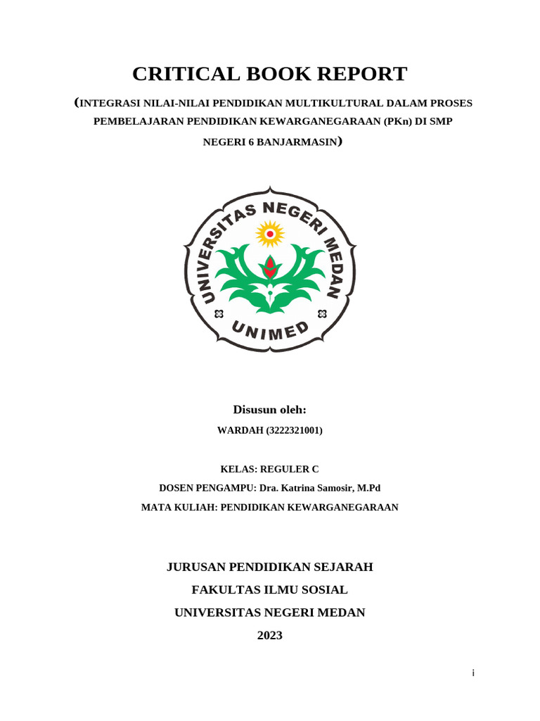 CJR PKN Wardah | PDF