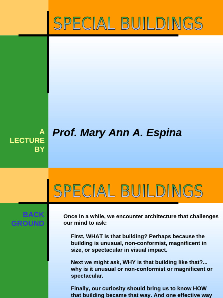 04 Special Buildings | PDF