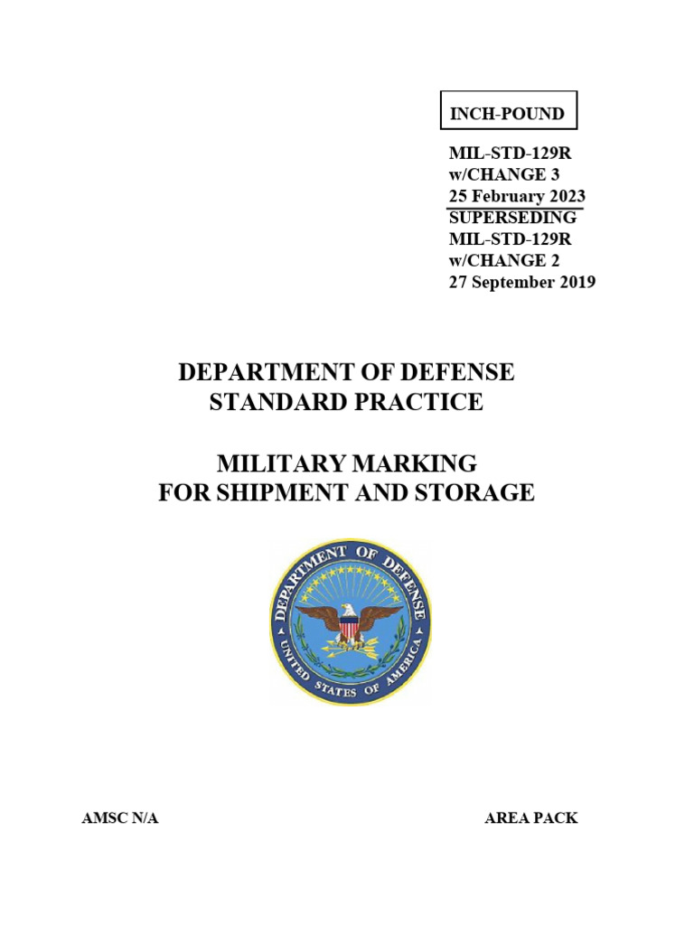 Mil STD 129R | PDF