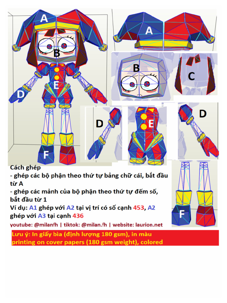 Pomni Colored Print | PDF