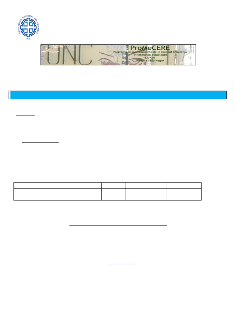 1) Plan de Estudio GRH | PDF