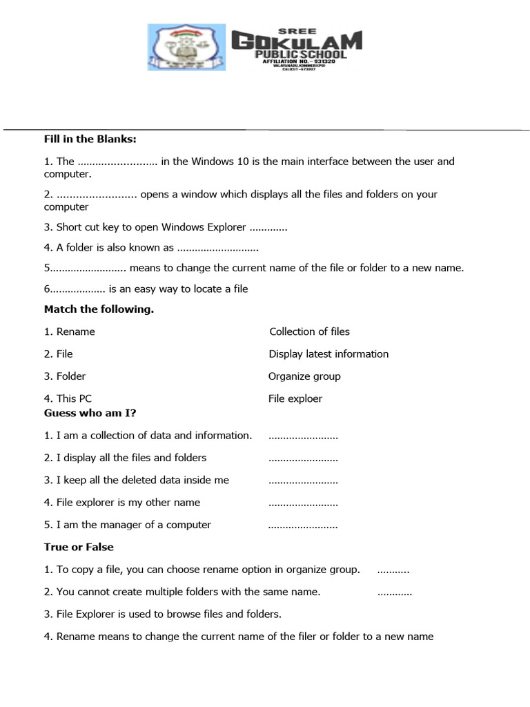 Worksheet 2 - CS | PDF
