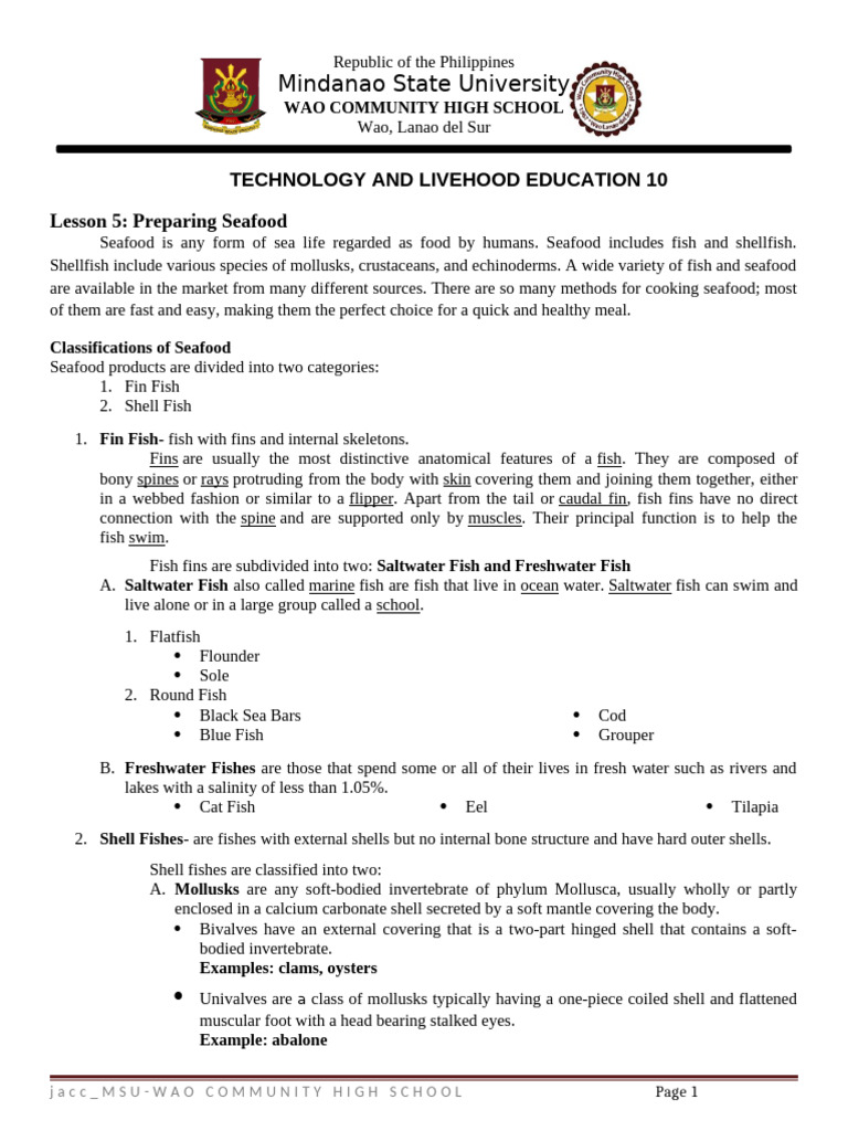 Lesson 2 (SECOND GRADING) | PDF