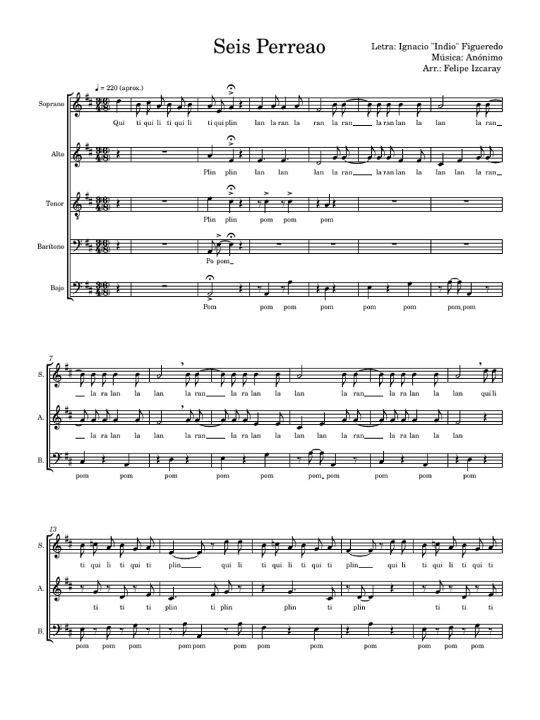 Seis Perreao | PDF