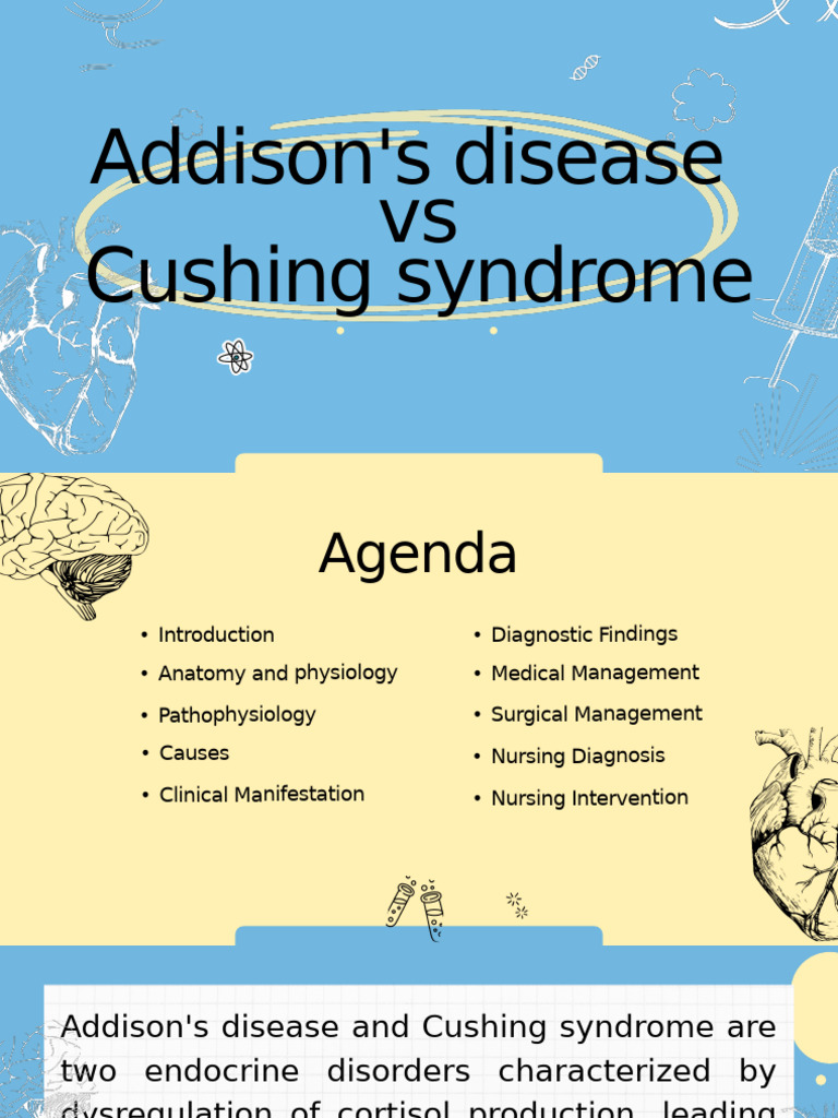 Addisons Vs Cushings | PDF