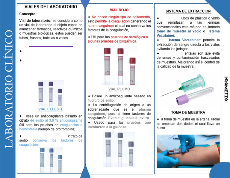 Laboratorio Clinico Numero 2 - Viales de Laboratorio | PDF