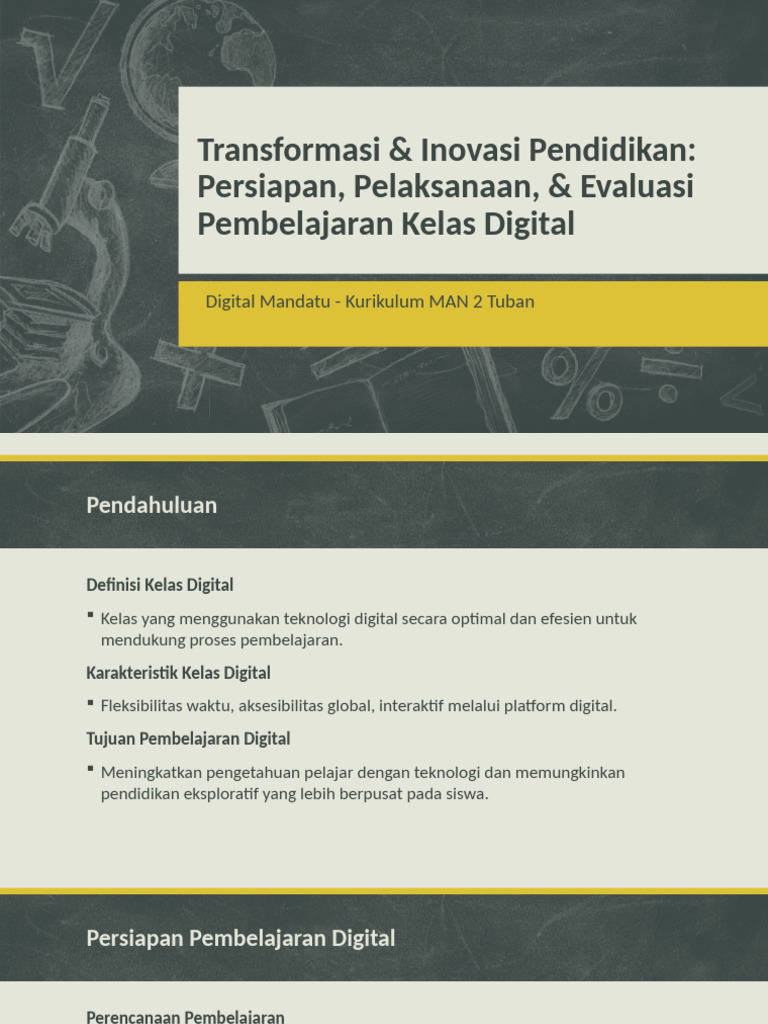 Transformasi & Inovasi Pendidikan | PDF