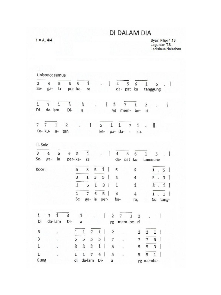 Segala Perkara Dapat Kutanggung 4 | PDF