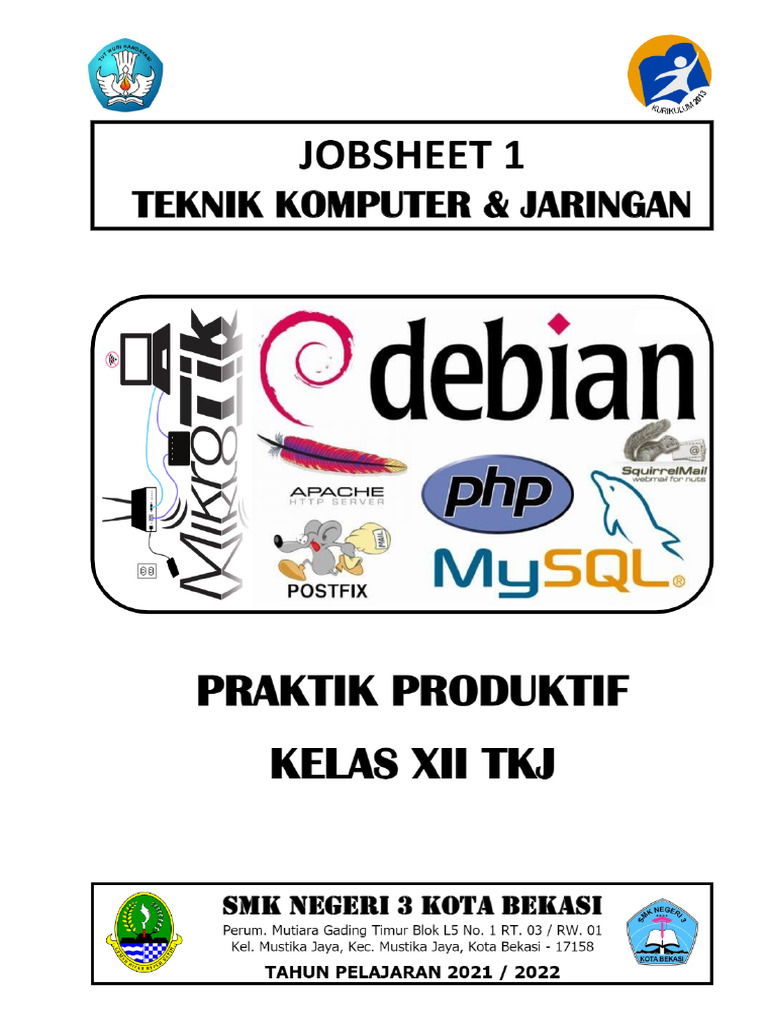 JOBSHEET 1 TEKNIK KOMPUTER & JARINGAN - PDF Download Gratis | PDF