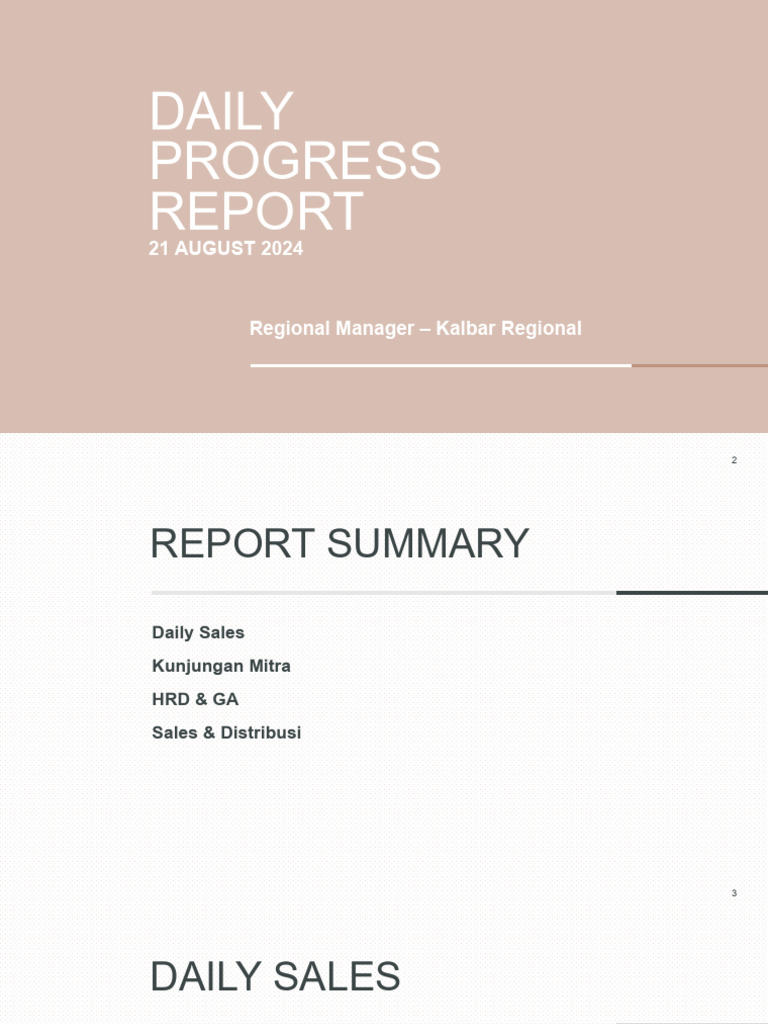 RM Weekly Progress Report | PDF