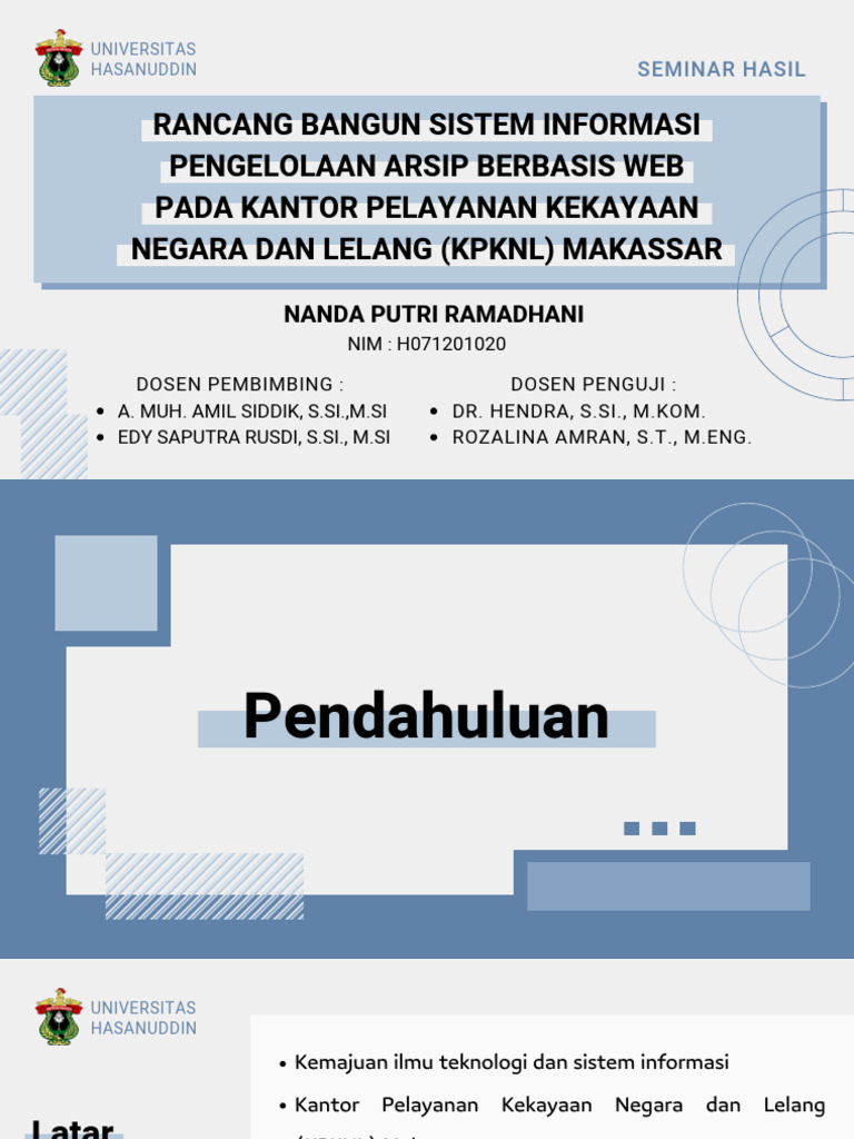Seminar Hasil Nanda | PDF