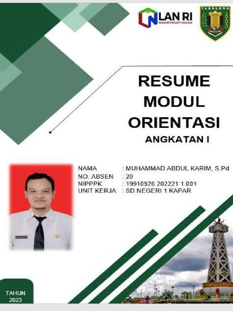 Resume Muhammad Abdul Karim | PDF