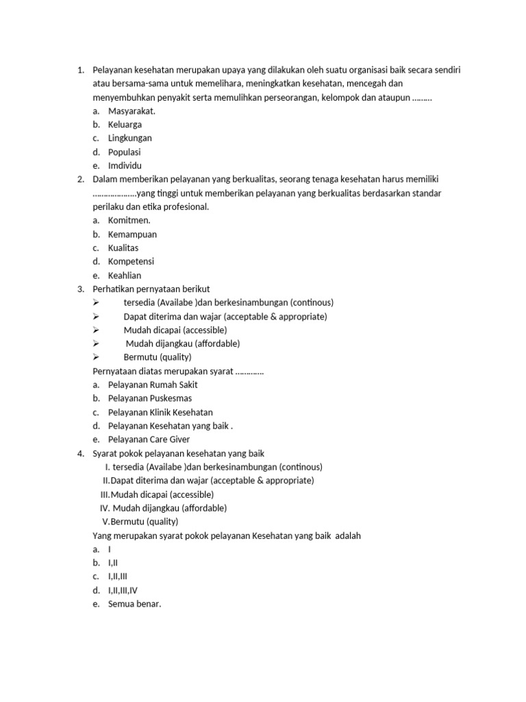 Soal Uas DPK 2023. | PDF