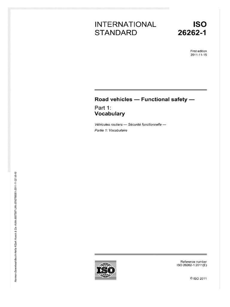 ISO 26262-1-Ver 2 Tieu Chuan Gia Thong Duong Bo | PDF