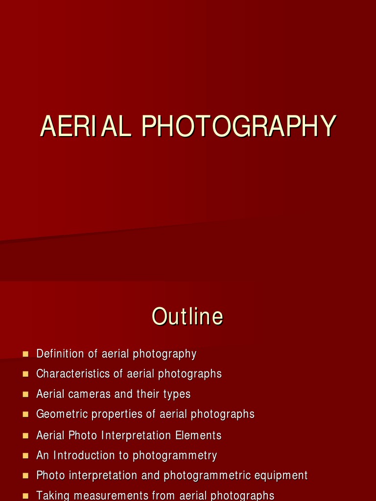 Aerial Photography | Download Free PDF | Camera | Aerial Photography