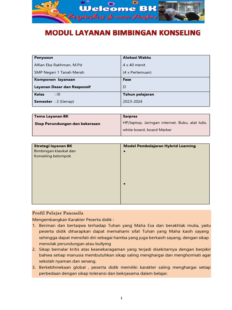 Modul Bk-Stop Perundungan - p3 | PDF