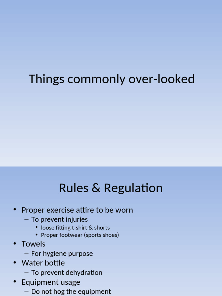 5 Things Commonly Over-Looked | PDF | Anatomical Terms Of Motion | Knee