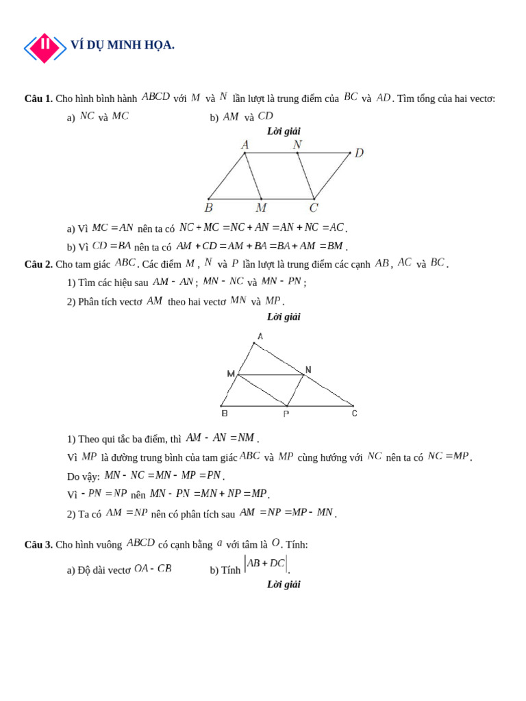 BÀI 8-TỔNG-HIỆU V TƠ-KNTT-ĐA | PDF