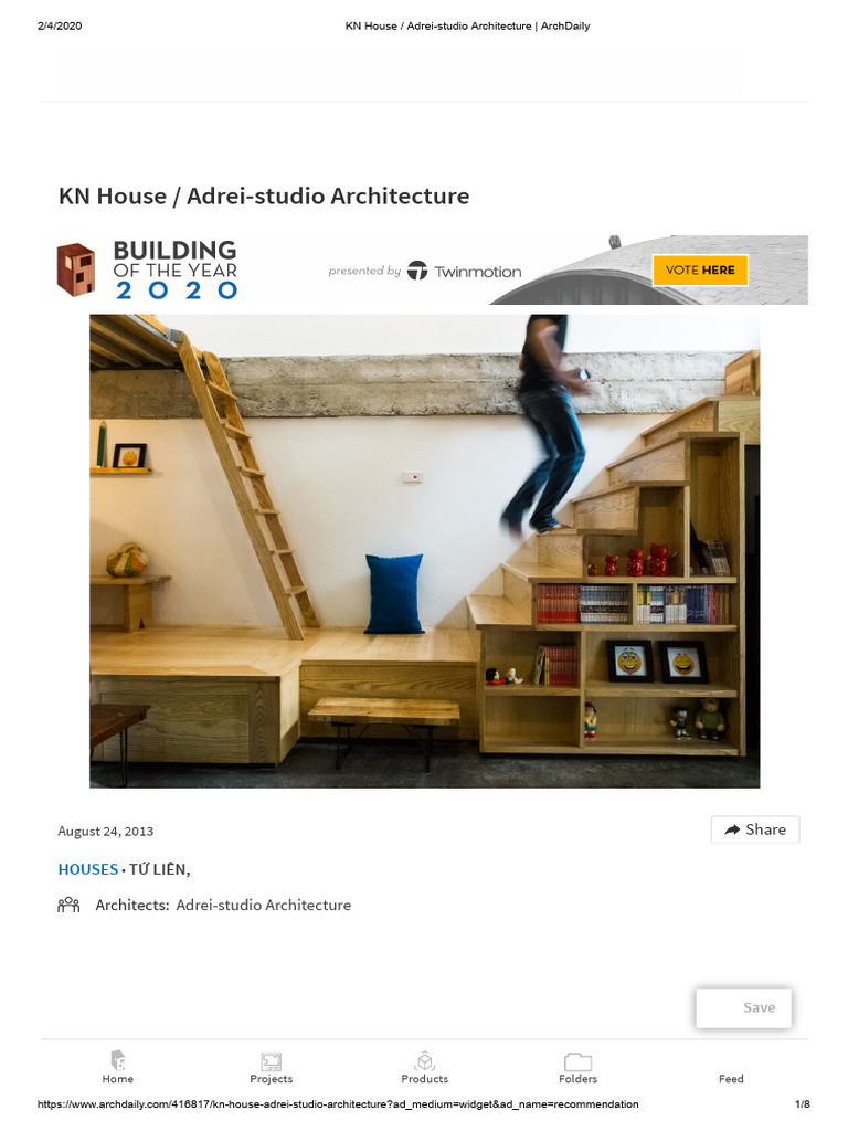 KN House - Adrei-Studio Architecture - ArchDaily | PDF