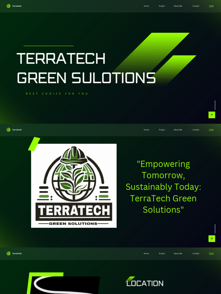 Pitch Deck Project (Terratech Green Solutions) | PDF