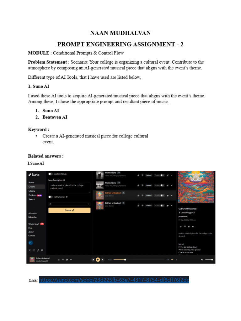 Naan Mudhalvan Assignment2 | PDF