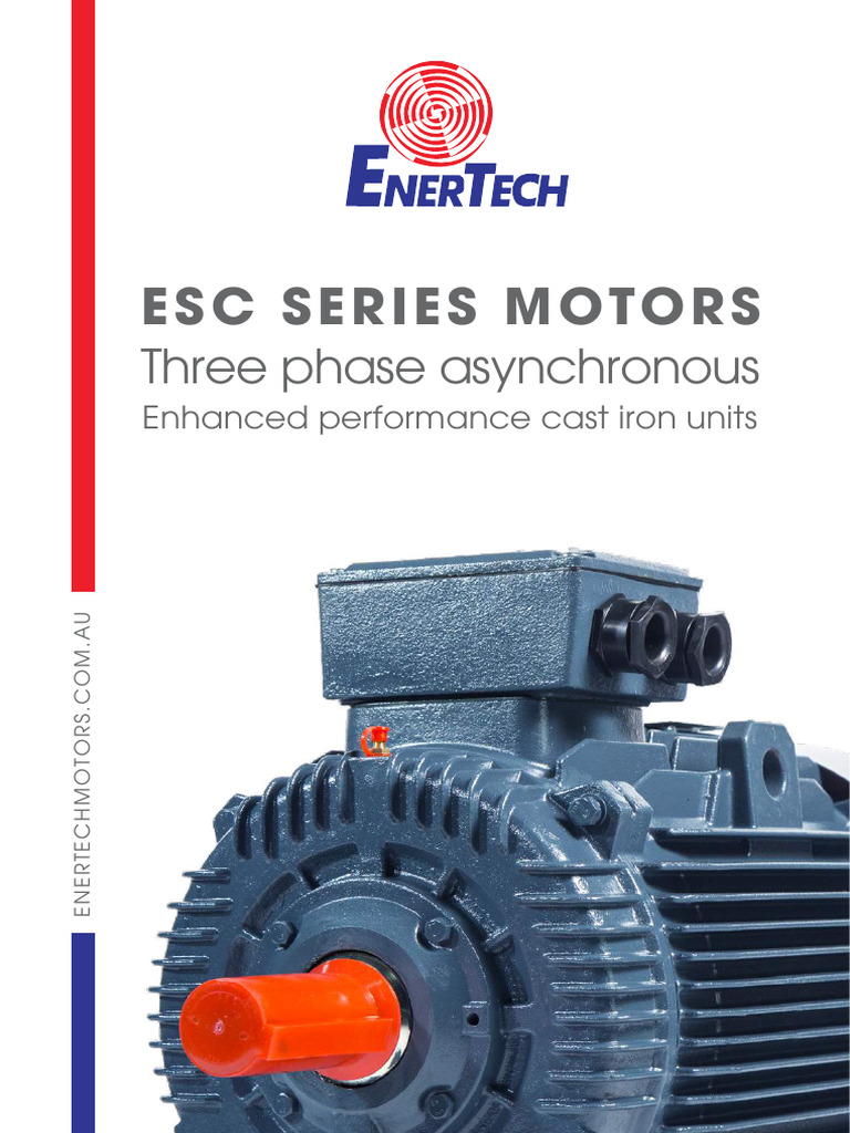 Enertech ESC Motors Product Catalogue - V.23.01 | PDF